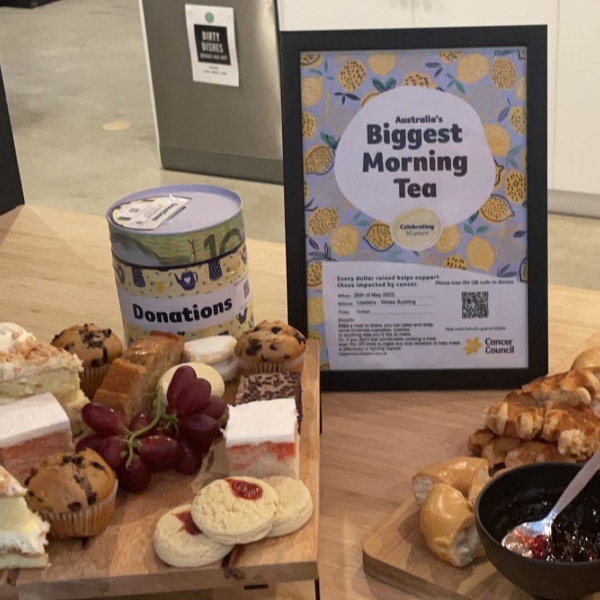 Australia's Biggest Morning Tea - Robyn Van Niekerk